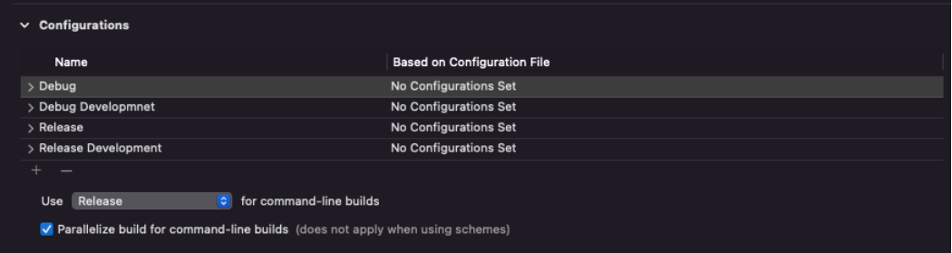 Environment Setup Using Xcode Configurations In Ios Swift Language